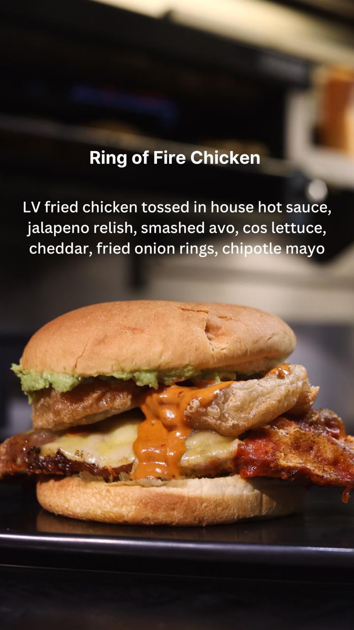 Ring Of Fire Chicken | Little Vegas Burger and Bar